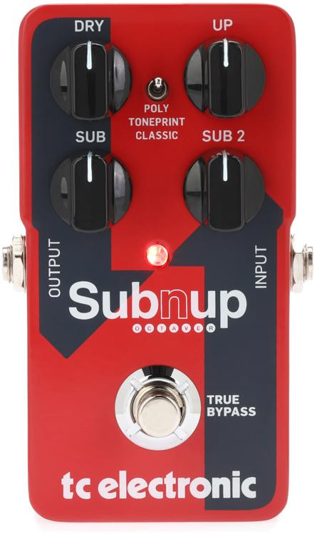 TC Electronic Sub 'N' Up Octaver Dual Octave Pedal | Sweetwater