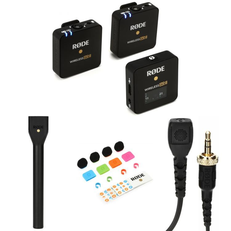 Rode Wireless GO II Dual Channel Wireless Microphone System Interview ...