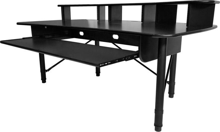 RAB Audio ProRak MK 88 Music Production Desk - Black | Sweetwater