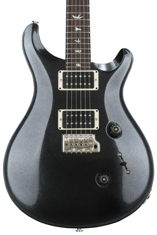 PRS Custom 24 - Charcoal Metallic with Pattern Regular Neck | Sweetwater