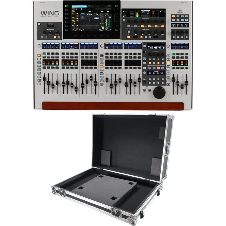 Behringer WING 48-channel Digital Mixer and Flight Case Bundle | Sweetwater