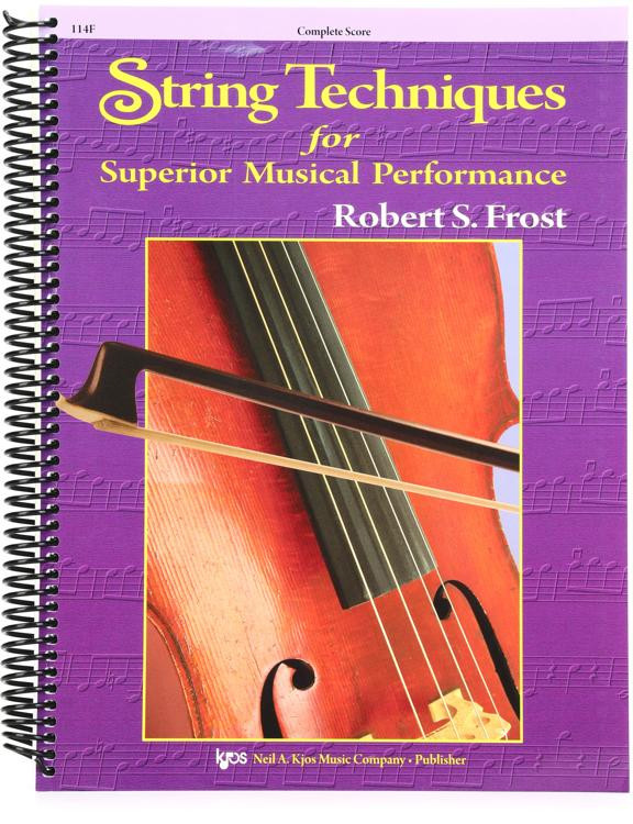 Kjos String Techniques for Superior Performance - Conductor | Sweetwater