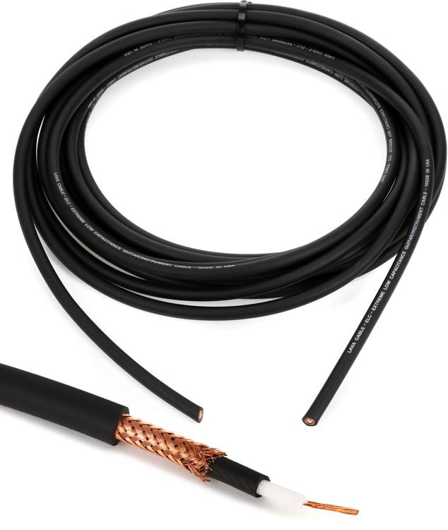 Lava Cable ELC Instrument Wire - Black 25 Foot | Sweetwater