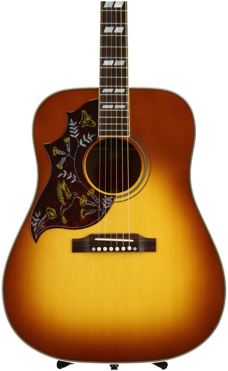 Gibson Acoustic Hummingbird Vintage, Left-Handed - Heritage Cherry ...