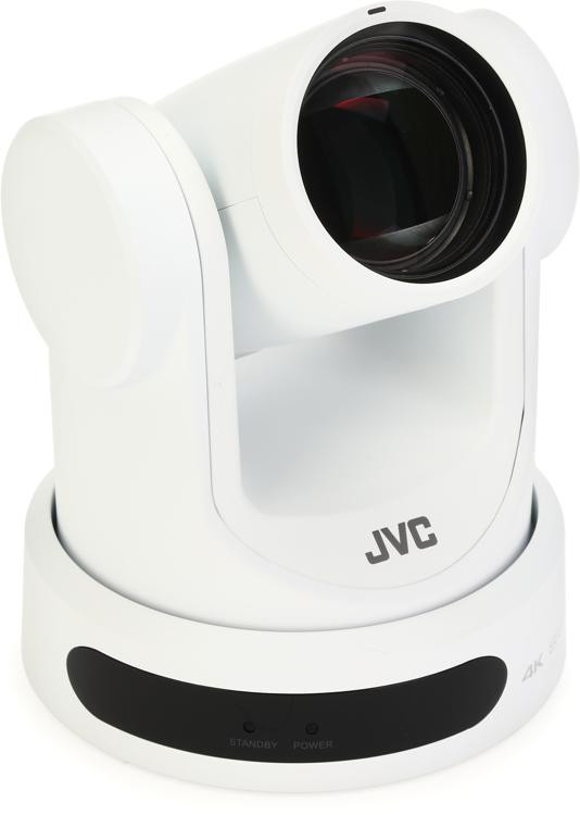 JVC 4K PZ400N NDI Remote Streaming Camera with Wide-angle Lens and 12x ...