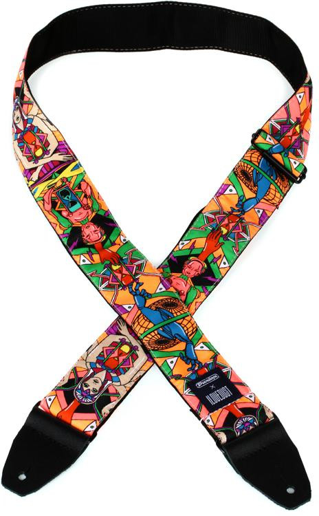 Dunlop ILOVEDUST Jacquard Guitar Straps - Hourglass | Sweetwater