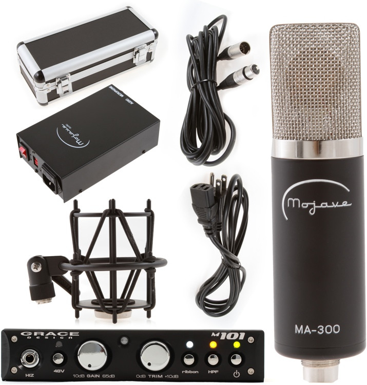 Mojave Audio MA-300 with Grace Design m101 - Mic Month Bundle | Sweetwater