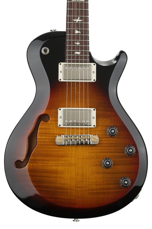PRS S2 Singlecut Semi-Hollow - Tri-Color Burst | Sweetwater