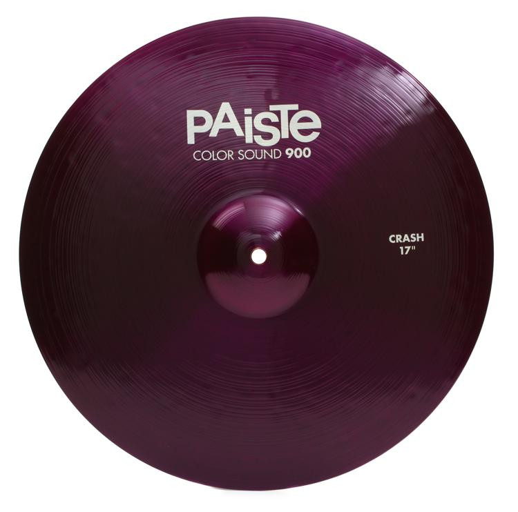 Paiste 17 inch Color Sound 900 Purple Crash Cymbal | Sweetwater