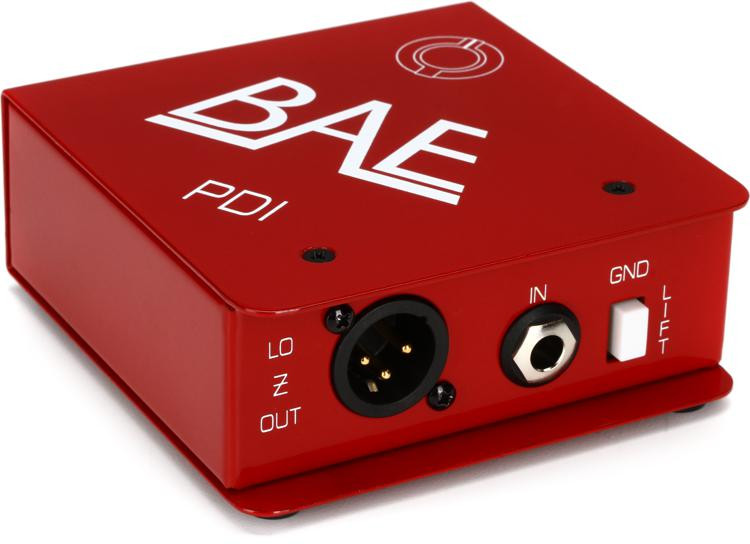 BAE PDI 1-channel Passive Instrument Direct Box | Sweetwater