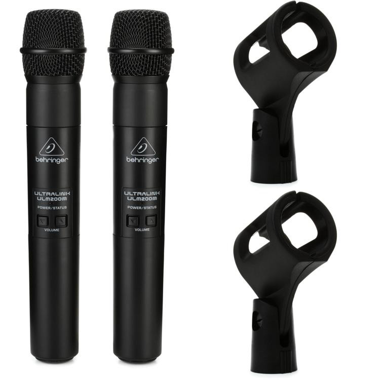 Behringer Ultralink ULM202USB Wireless USB Dual Microphone System with ...