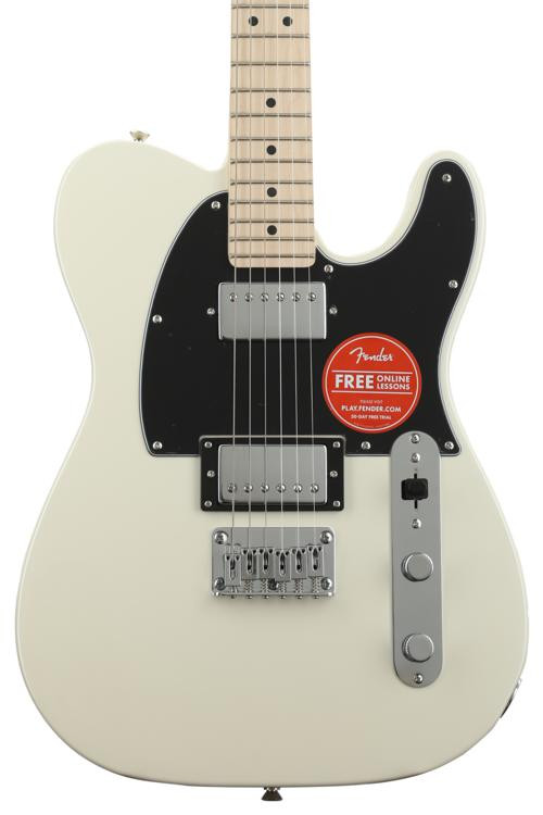 Squier Contemporary Telecaster HH - Pearl White | Sweetwater