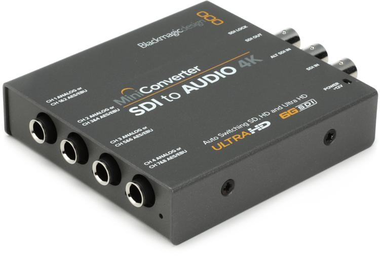 Blackmagic Design Mini Converter - SDI to Audio 4K | Sweetwater