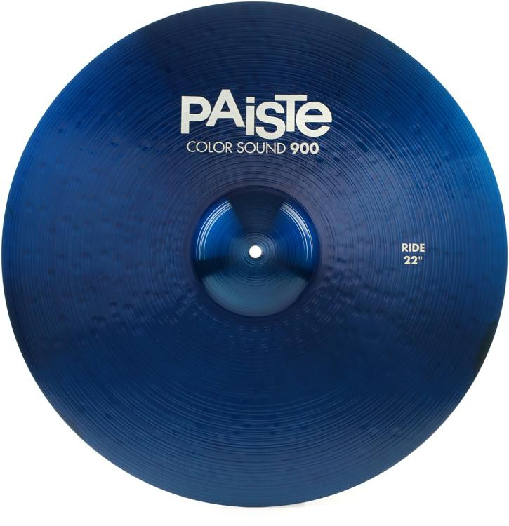 Paiste 22 inch Color Sound 900 Blue Ride Cymbal | Sweetwater