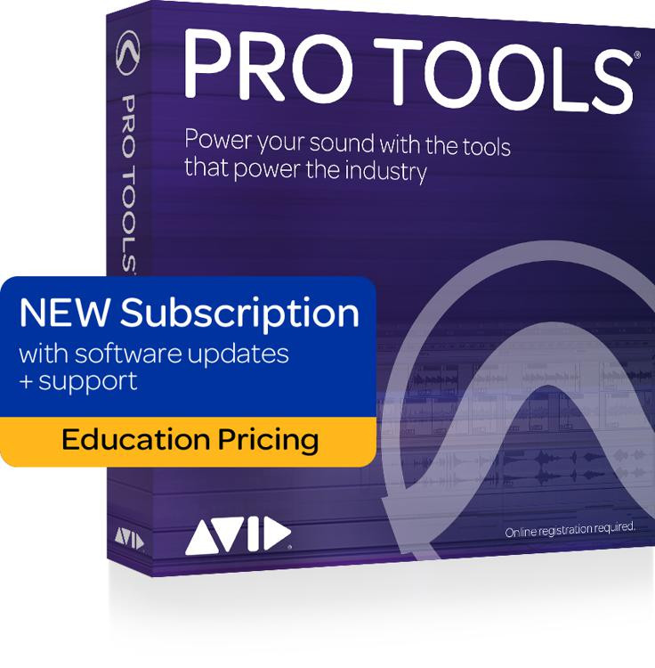 Avid Pro Tools with 1 Year of Updates + Support Plan for Teachers and ...