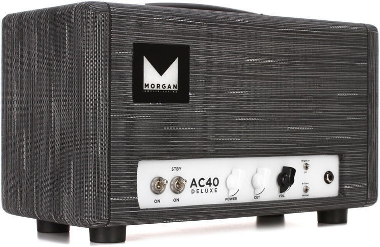 Morgan Amps AC40 Deluxe 40-watt Power-scaled Head - Twilight | Sweetwater