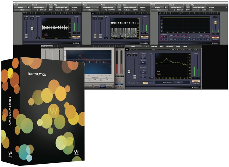 Waves Restoration Plug-in Bundle - Native | Sweetwater