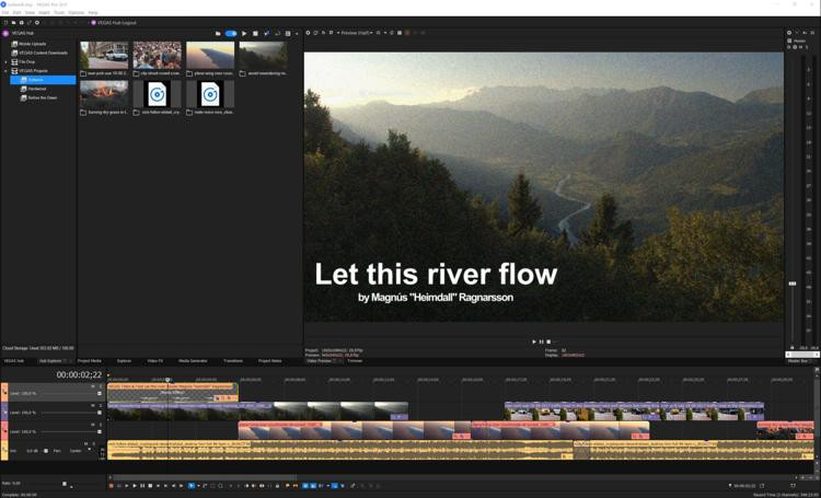 MAGIX Vegas Post 20 Video Editing Software | Sweetwater