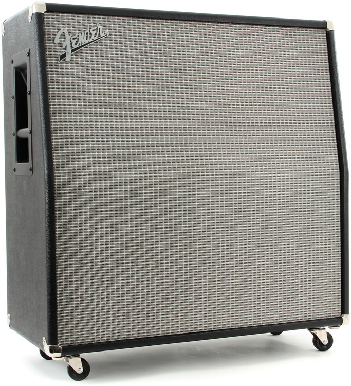 Fender Super-Sonic 412 - 4x12" 100-Watt Angled Black Extension Cab ...