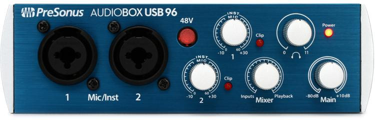 PreSonus AudioBox USB 96 USB Audio Interface | Sweetwater