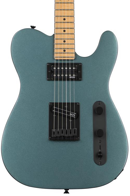 Squier Contemporary Telecaster RH - Gunmetal Metallic Reviews | Sweetwater