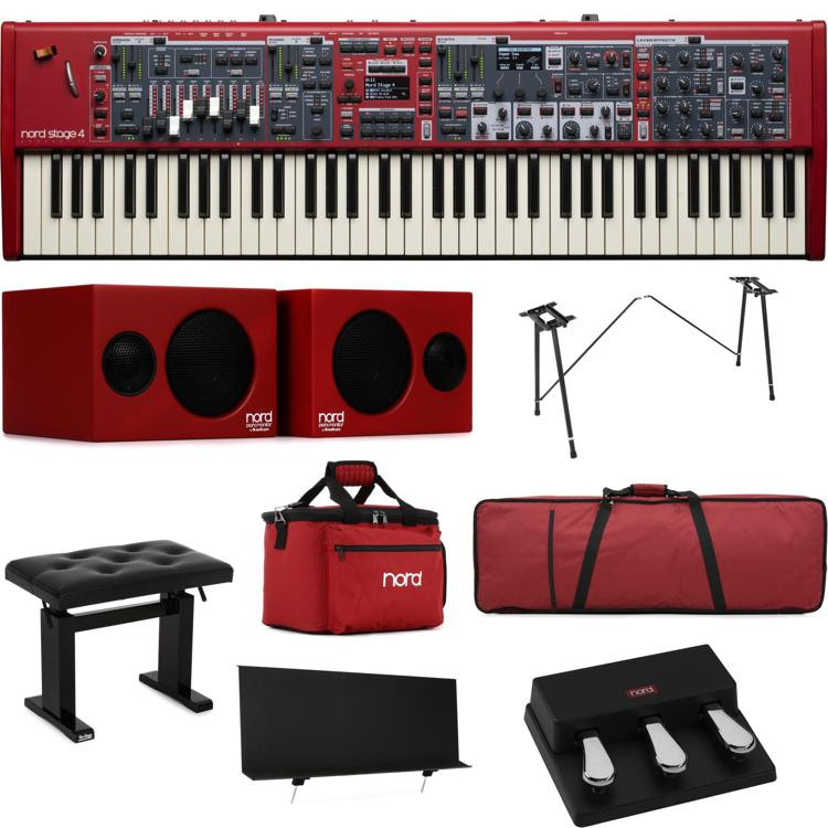 Nord Stage 4 Compact 73-key Stage Keyboard Premium Bundle | Sweetwater