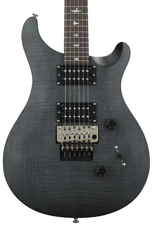 PRS SE Custom 24 Floyd Stealth - Satin Stealth Black with Ebony ...