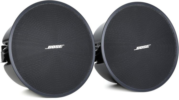 Bose DesignMax DM2C-LP In-ceiling Loudspeaker - Black | Sweetwater