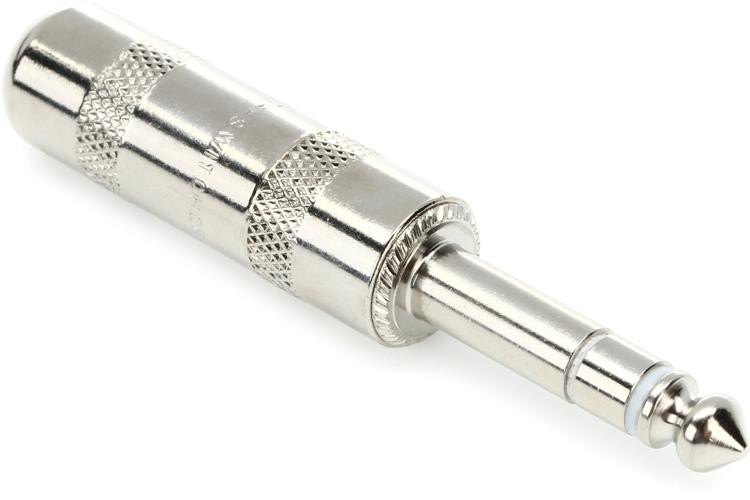 Switchcraft 297 1/4" TRS Male Cable-mount Connector | Sweetwater