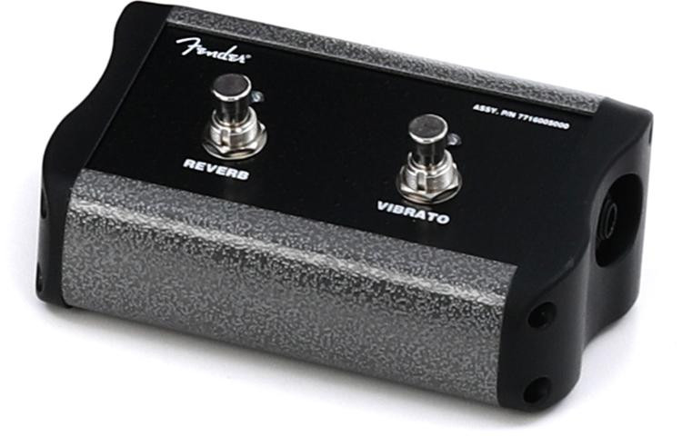 Fender Reverb/Vibrato 2-button Footswitch for ToneMaster Amps | Sweetwater