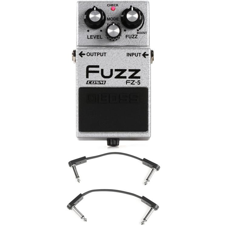 Boss FZ-5 Fuzz Pedal with 3 Patch Cables | Sweetwater