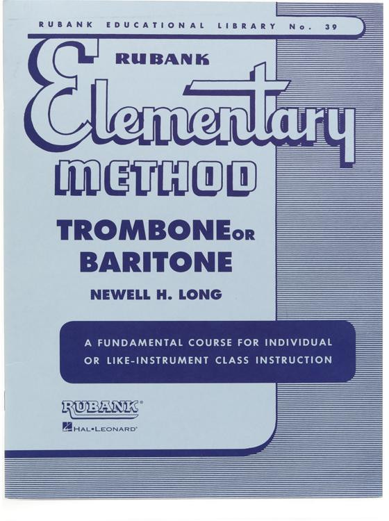 Rubank Publications Elementary Method Book - Trombone or Baritone ...