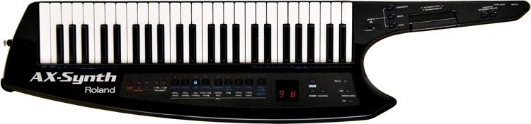 Roland AX-Synth 49-Key Keytar Synthesizer - Black Sparkle | Sweetwater