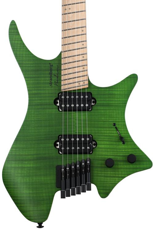 Strandberg Boden Standard NX 6 Electric Guitar - Trans Green | Sweetwater