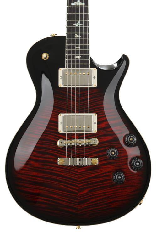 PRS McCarty Singlecut 594 10-Top - Fire Red Smokeburst | Sweetwater