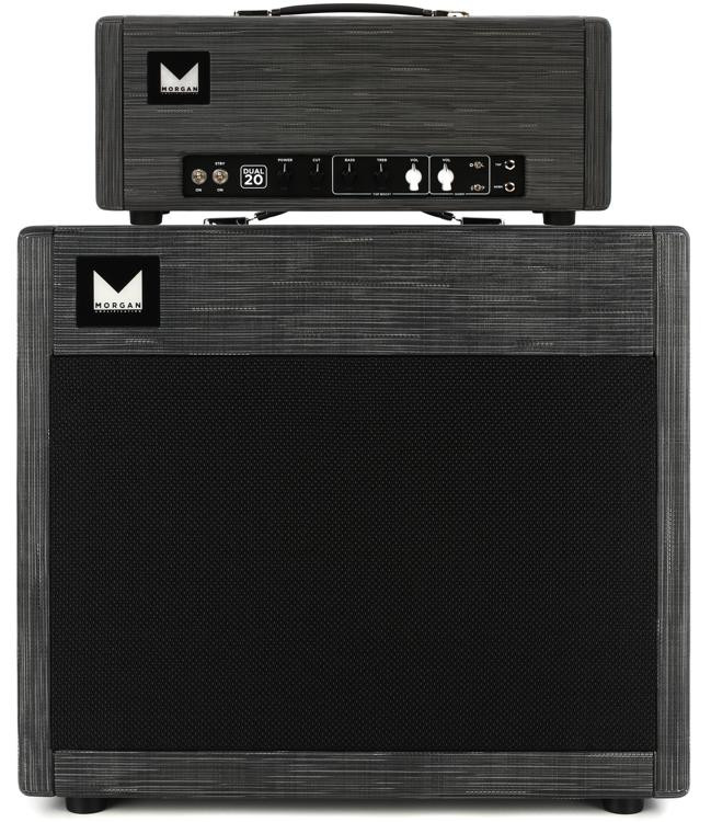 Morgan Amps Dual 20 Head 20-watt 2-channel Tube Head with 75-watt 1x12 ...