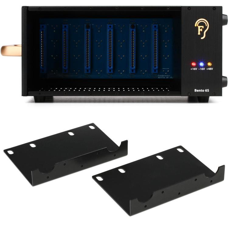 Fredenstein Bento 6S 6-slot 500 Series Chassis and Rackmount Kit ...