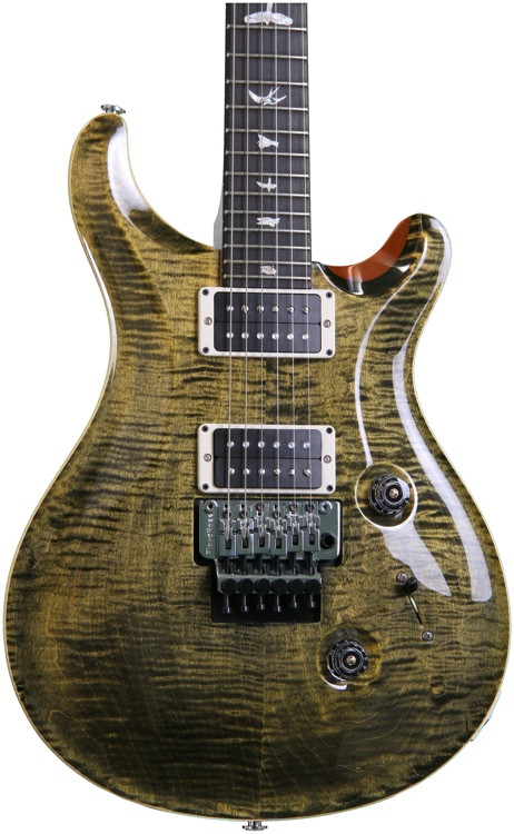 PRS Floyd Custom 24 - Obsidian, Figured Top | Sweetwater