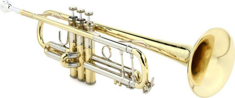 Bach 19043 Stradivarius Professional Bb Trumpet - Clear Lacquer ...