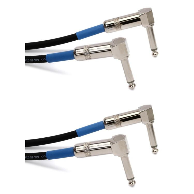 Pro Co EGLL-20 Excellines Right Angle to Right Angle Instrument Cable ...