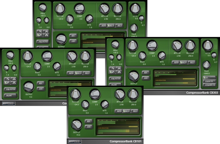 McDSP Compressor Bank Native to HD upgrade | Sweetwater