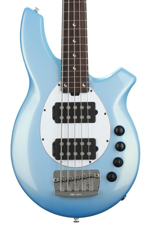 Ernie Ball Music Man Bongo 5 HH - Sky Blue | Sweetwater