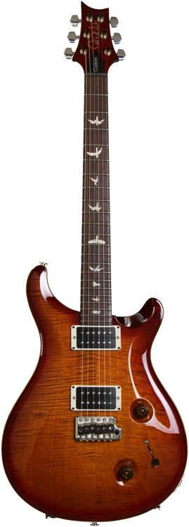 PRS Custom 22 Flame Top - Dark Cherry Sunburst | Sweetwater
