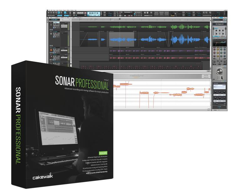 Cakewalk SONAR Professional | Sweetwater