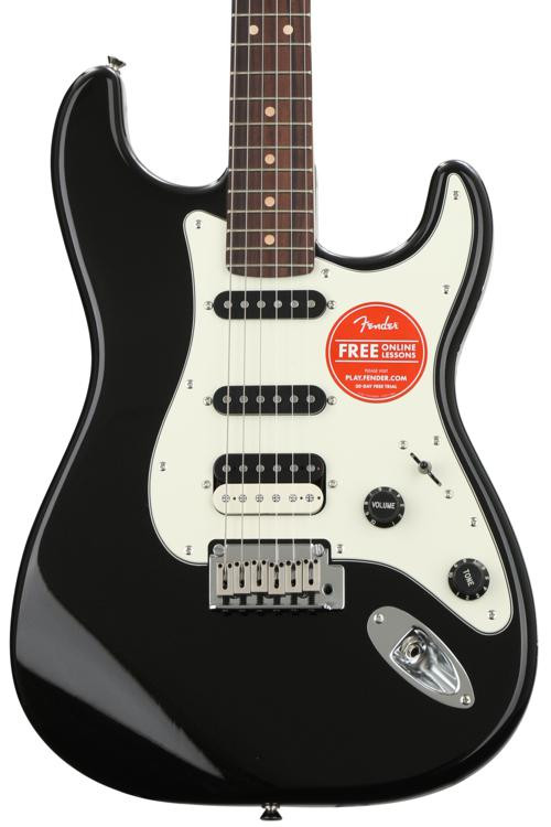 Squier Contemporary Stratocaster HSS - Black Metallic | Sweetwater