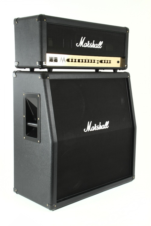 Marshall MA50H/MA412A Bundle - 4x12" Angled Half Stack | Sweetwater