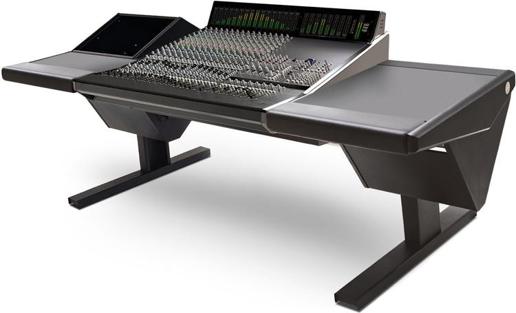Argosy Eclipse for SSL Origin Console Desk with Left Rack - Black Trim ...