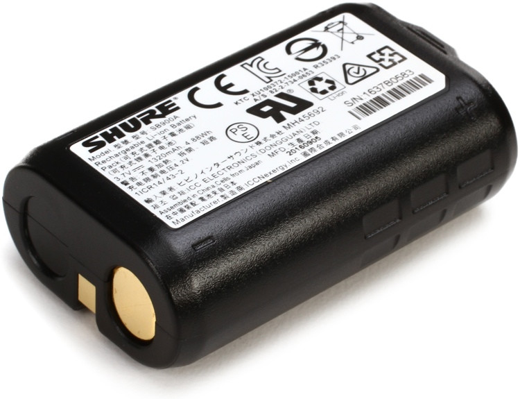 Shure SB900A Rechargeable Lithium-Ion Battery | Sweetwater