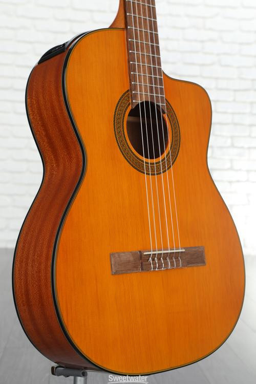 Takamine GC3CE, Nylon String Acoustic-Electric Guitar - Natural | Sweetwater