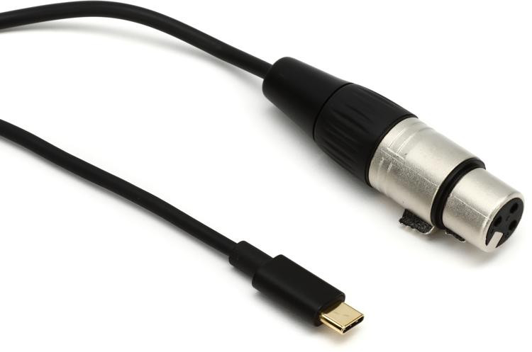 Saramonic UTC-XLR XLR to USB Type-C Interface Cable | Sweetwater